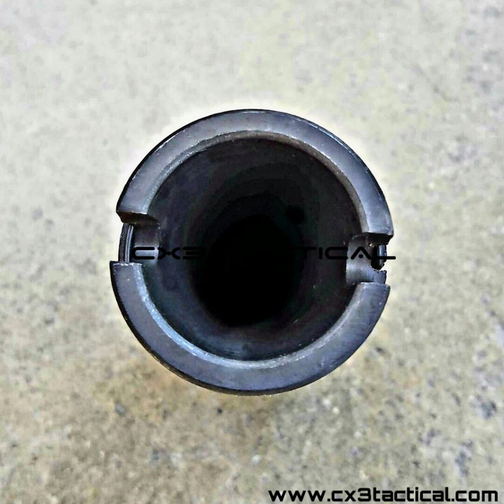 .223 / 5.56 Smooth Finish Krinkov Muzzle Brake Flash Can 2 Piece Flash ...