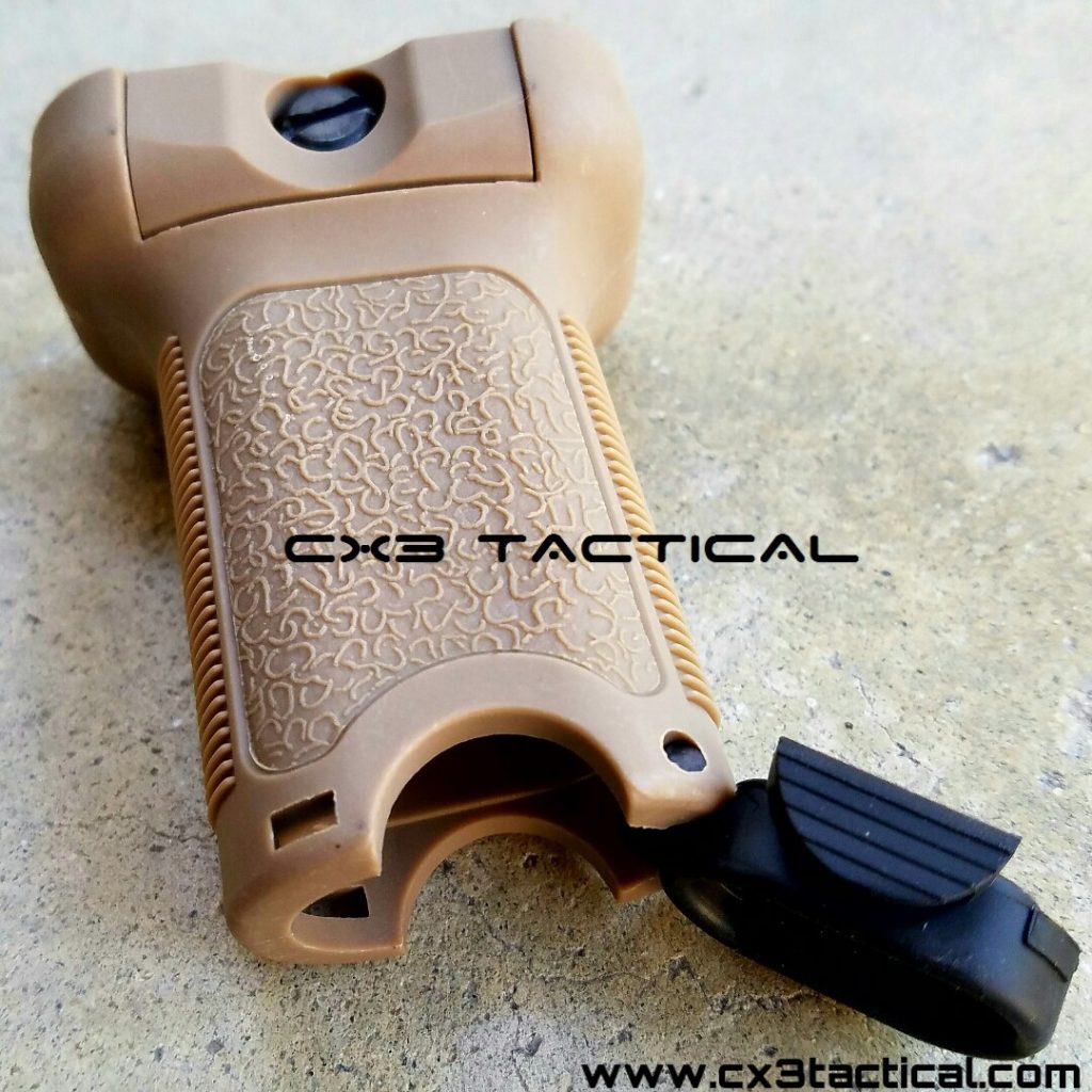 Picatinny Rail Vertical Grip Black Quick Detach QD Stubby Short ...