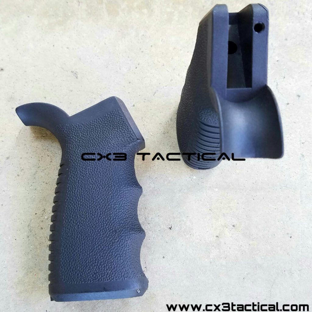 Tactical Pistol Grip Ergonomic Rifle Grip Stippled Storage Compartment ...