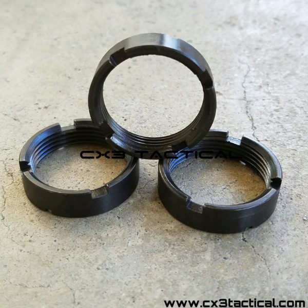 Castle Nut Lock Nut Locking Ring Mil Spec Commercial Compatible 223 556 ...