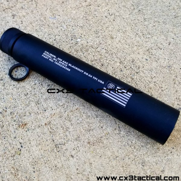 .300 AAC Blackout Muzzle Brake Can Compensator 5/8-24 3% Flag With ...