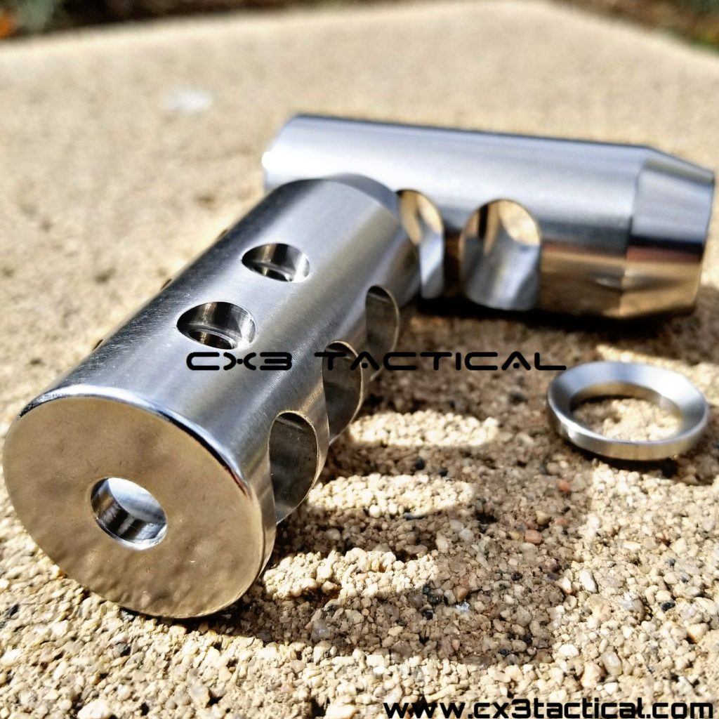 Ruger 10/22 Stainless Steel Muzzle Brake Compensator Ruger 1022 Charger ...