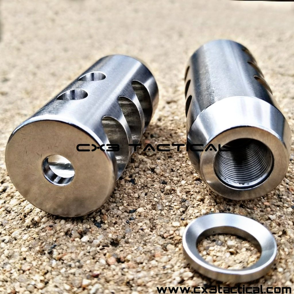 Ruger 10/22 Stainless Steel Muzzle Brake Compensator Ruger 1022 Charger ...