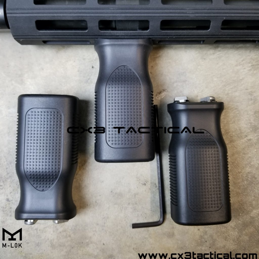 MLOK Foregrip M-LOK Fore Grip Tactical Grip For M LOK Handguard Knurled ...