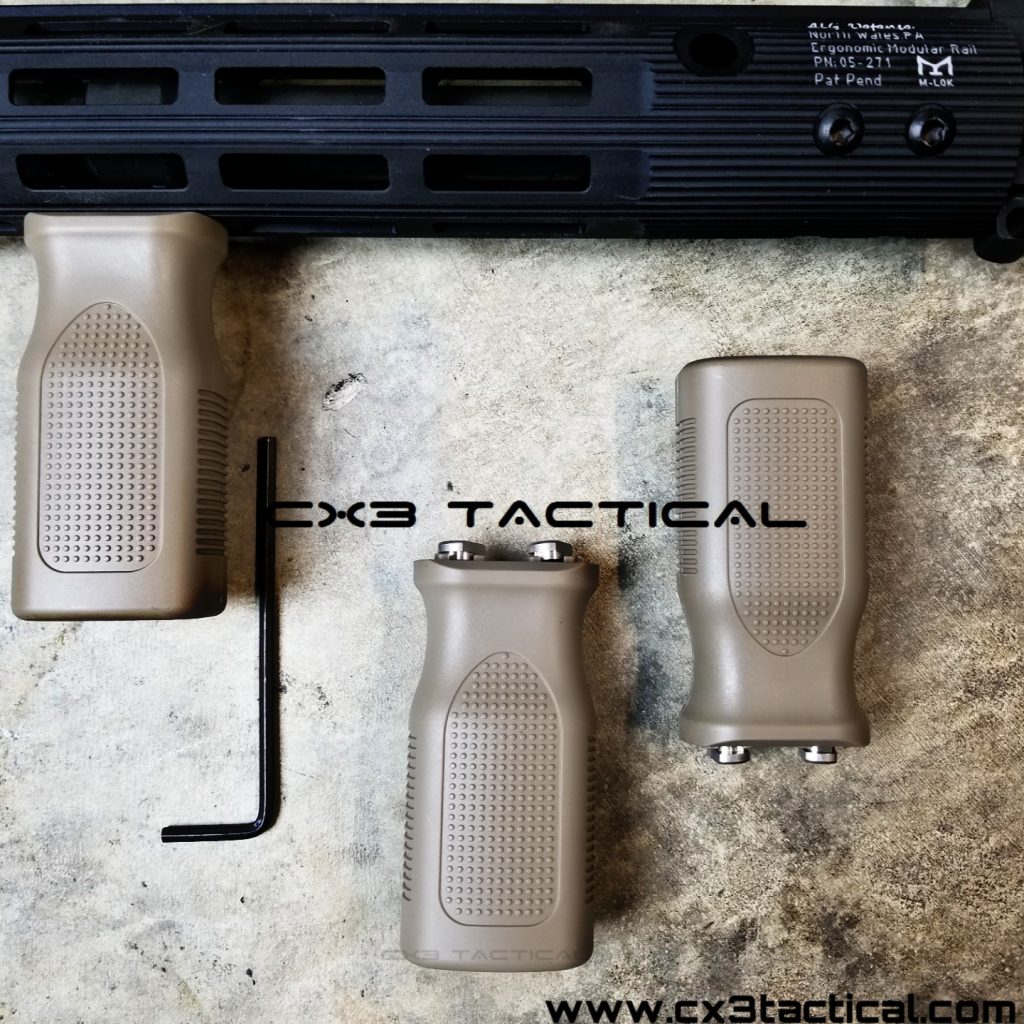 MLOK Foregrip M-LOK Fore Grip Tactical Grip For M LOK Handguard Knurled ...