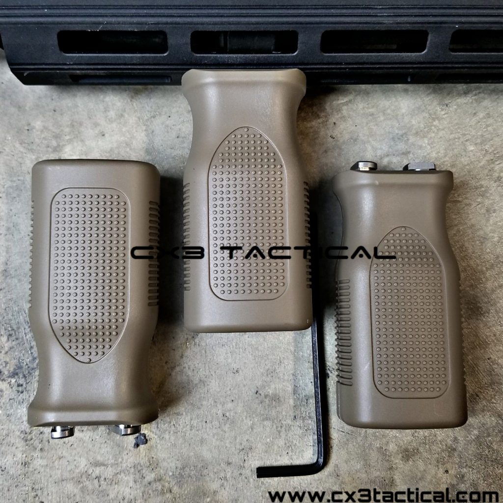 MLOK Foregrip M-LOK Fore Grip Tactical Grip For M LOK Handguard Knurled ...