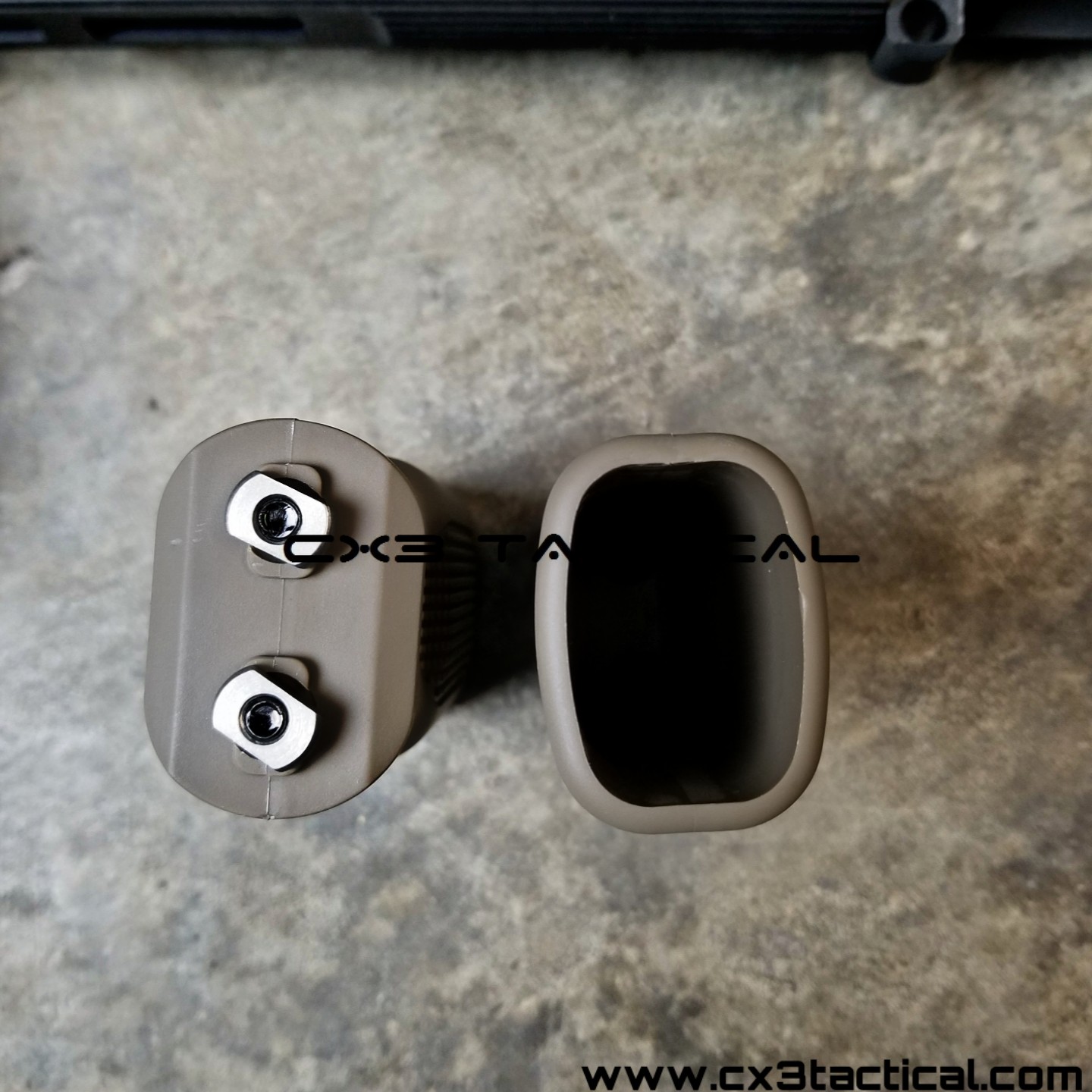 MLOK Foregrip M-LOK Fore Grip Tactical Grip For M LOK Handguard Knurled ...