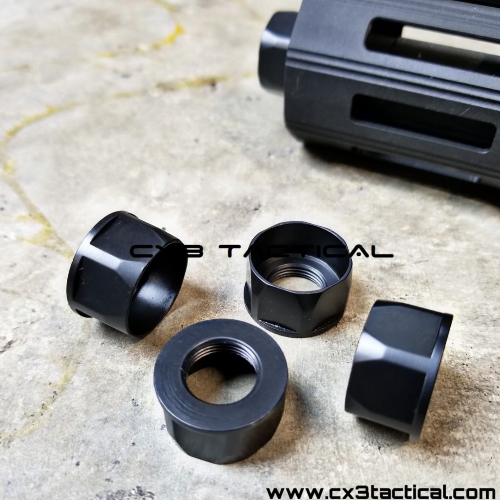 .308 Thread Protector With Crush Washer Nut Muzzle Thread Protector 7. ...