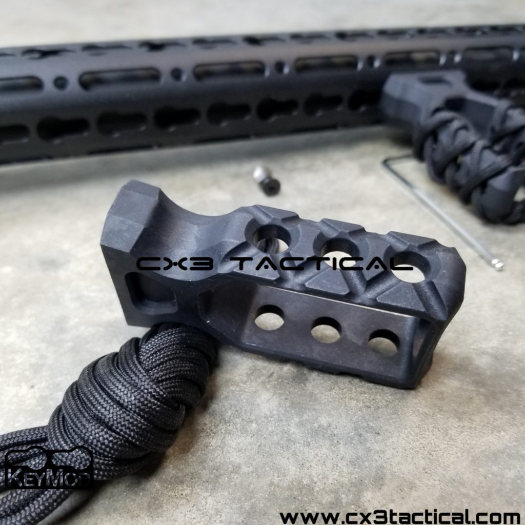 Keymod Grip Paracord Survival Foregrip For Key Mod Handguard Quadrail ...
